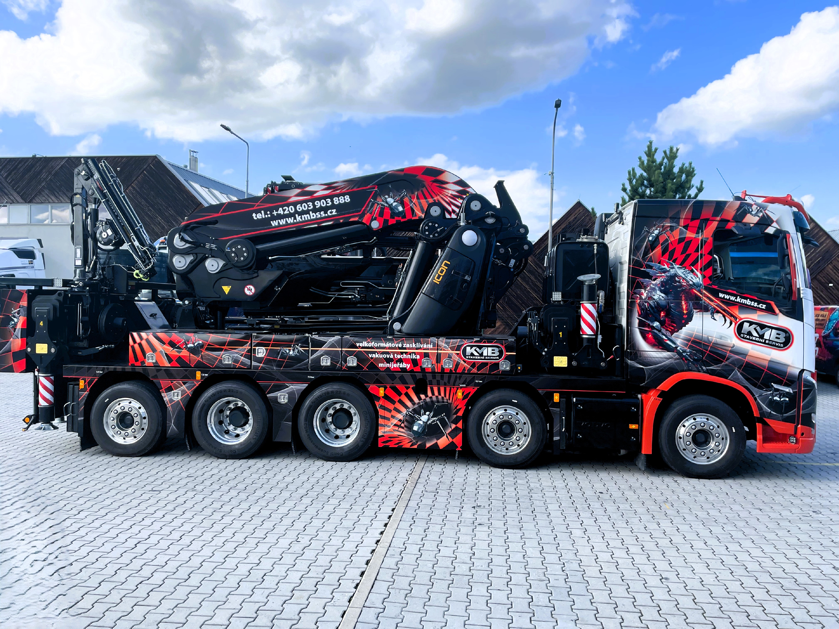 Nejdelší hydraulická ruka Effer 2255 | dosah 58 m